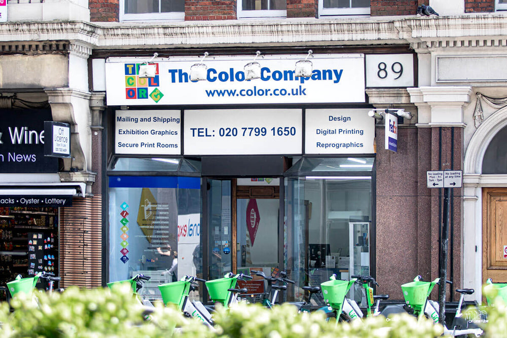 Locations - 24 Hour Digital Printing Service - The Color Company™