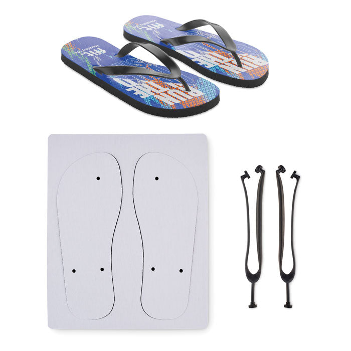 Sublimation Beach Slippers | Branded Merchandise | The Color Company