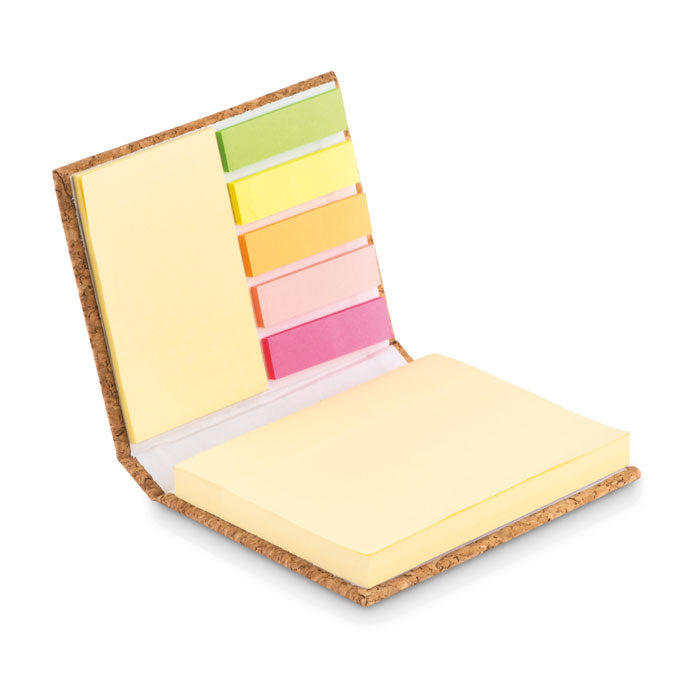 Cork Sticky Note Memo Pad | Branded Merchandise | The Color Company